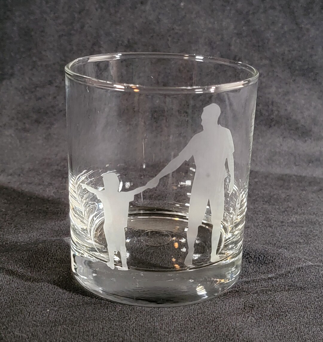 Father and Son - Rocks Glass - Etsy