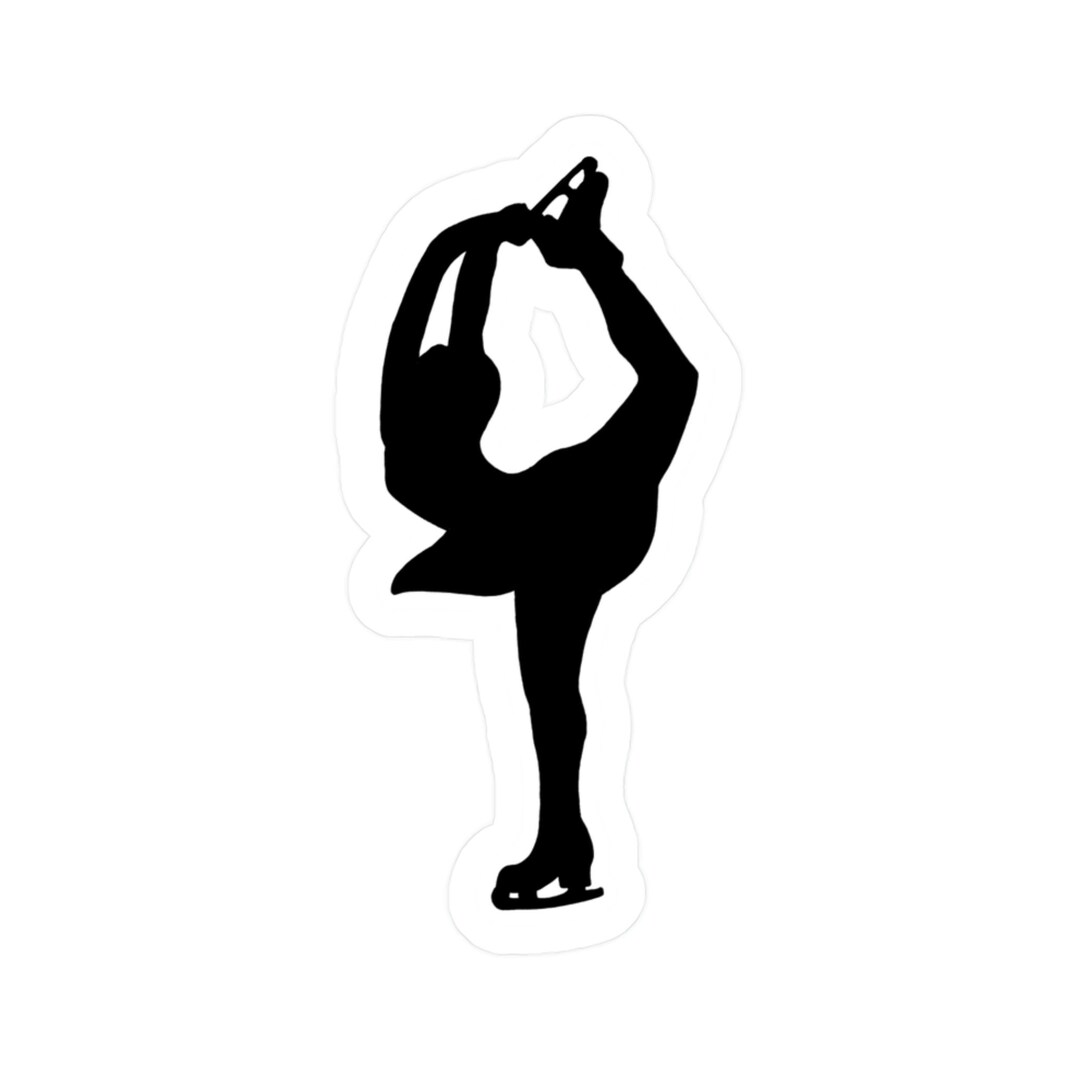 Figure Skating Vinyl Decals Laptop Water-bottle Car - Etsy