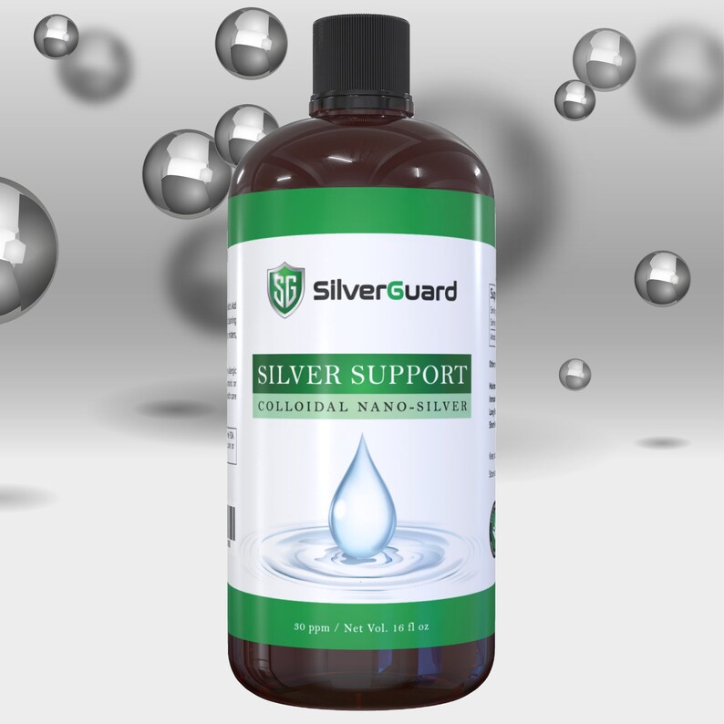 SilverGuard Colloidal Silver Liquid Immune Support Pure | Etsy