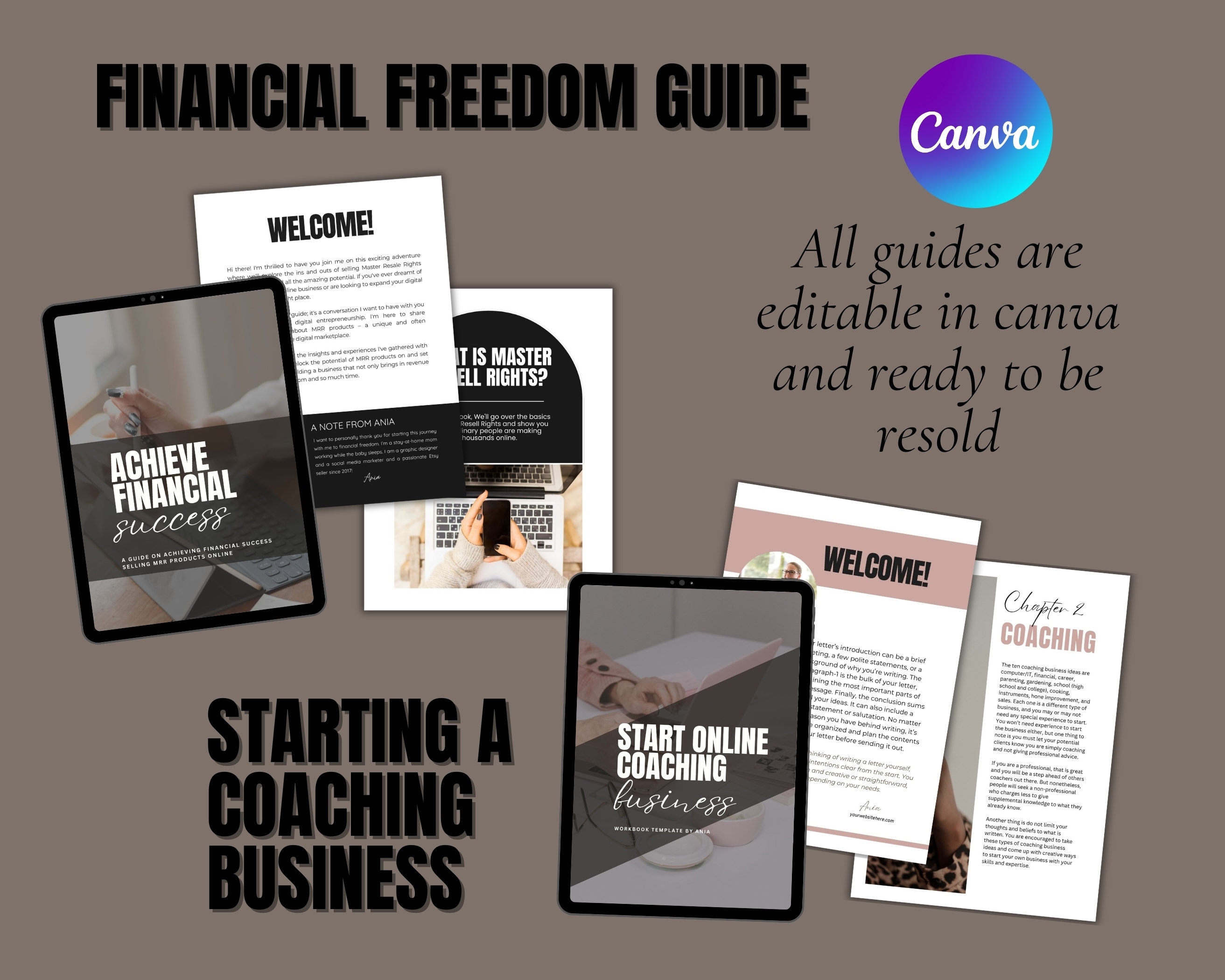 7 Done for You Digital Marketing Guide Bundle With Master Resell Rights ...