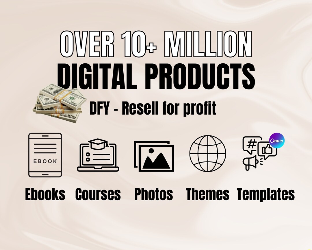 10m Ultimate Master Resell Digital Products Bundle Mrr Passive Income