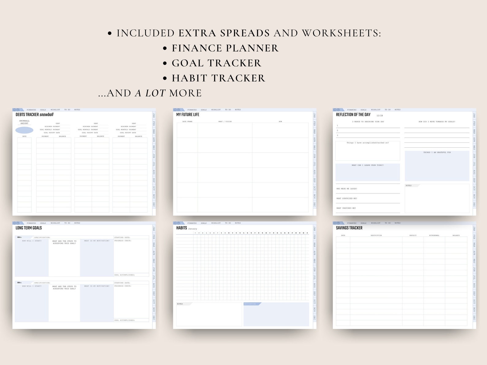 Digital Planner Goodnotes 2021 Digital DATED Daily Weekly - Etsy