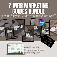 Done for You Digital Marketing Guide Bundle With Master Resell Rights MRR & Private Label Rights ...
