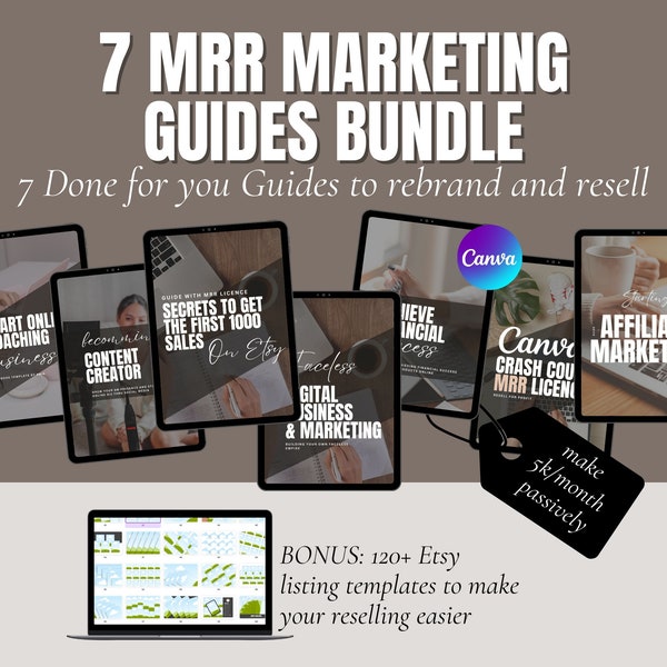 Done for You Digital Marketing Guide Bundle With Master Resell Rights ...
