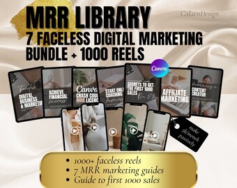 Done for You Digital Marketing Guide Bundle With Master Resell Rights MRR & Private Label Rights ...