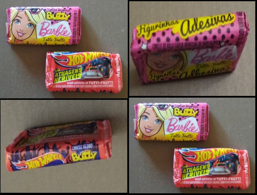 Hotwheels and Barbie Original Bubble Gums. Price for 4 Pcs. Rare. - Etsy