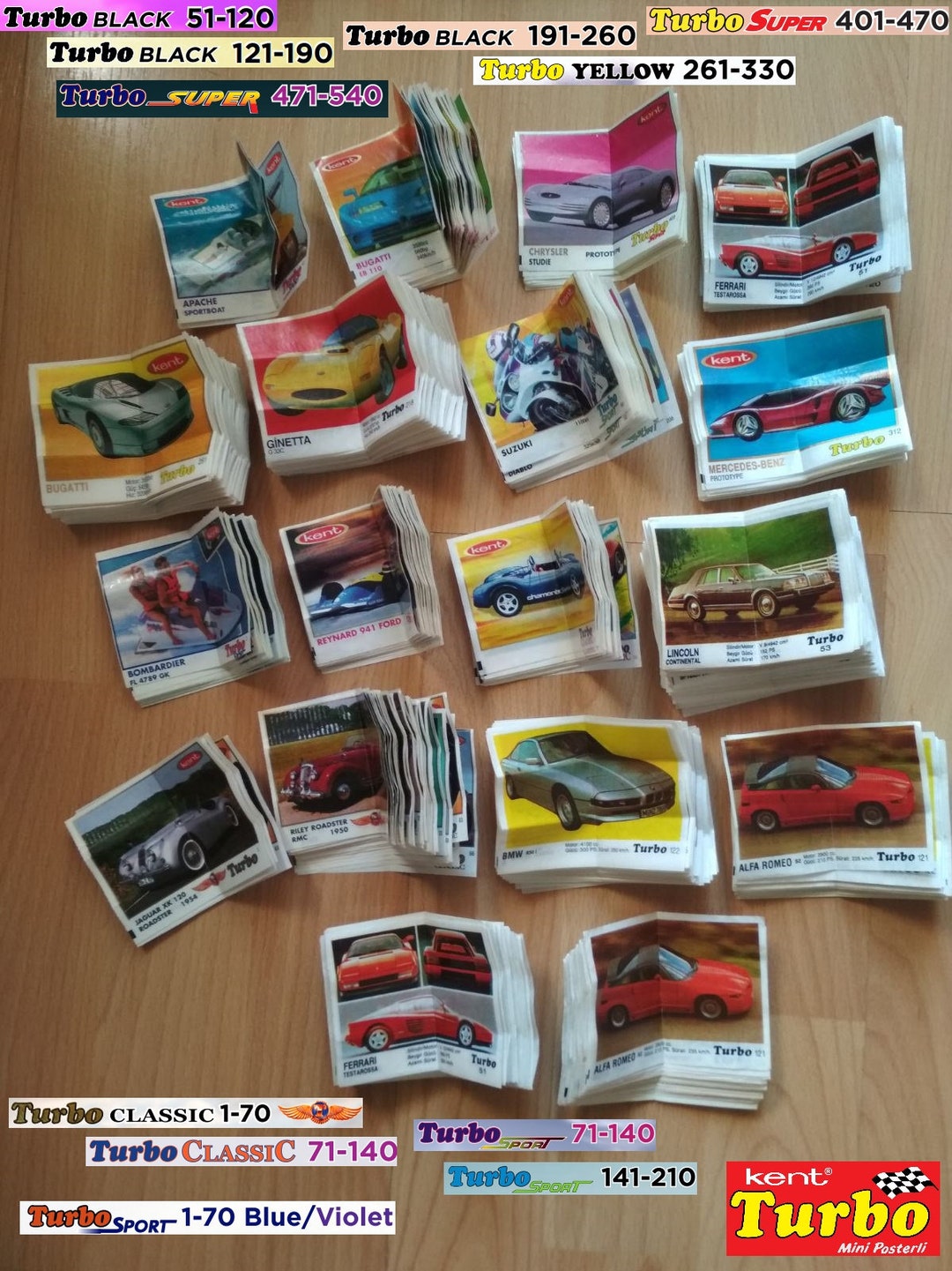 Turbo Kent Bubble Gum Inserts , Original in Numbers You Need. READ ...