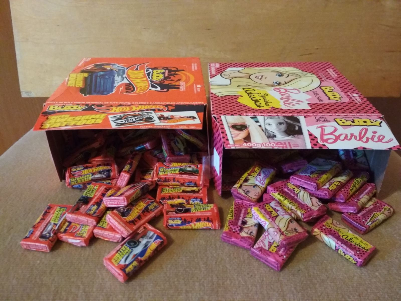 Hotwheels and Barbie Original Bubble Gums. Price for 4 Pcs. Rare. - Etsy