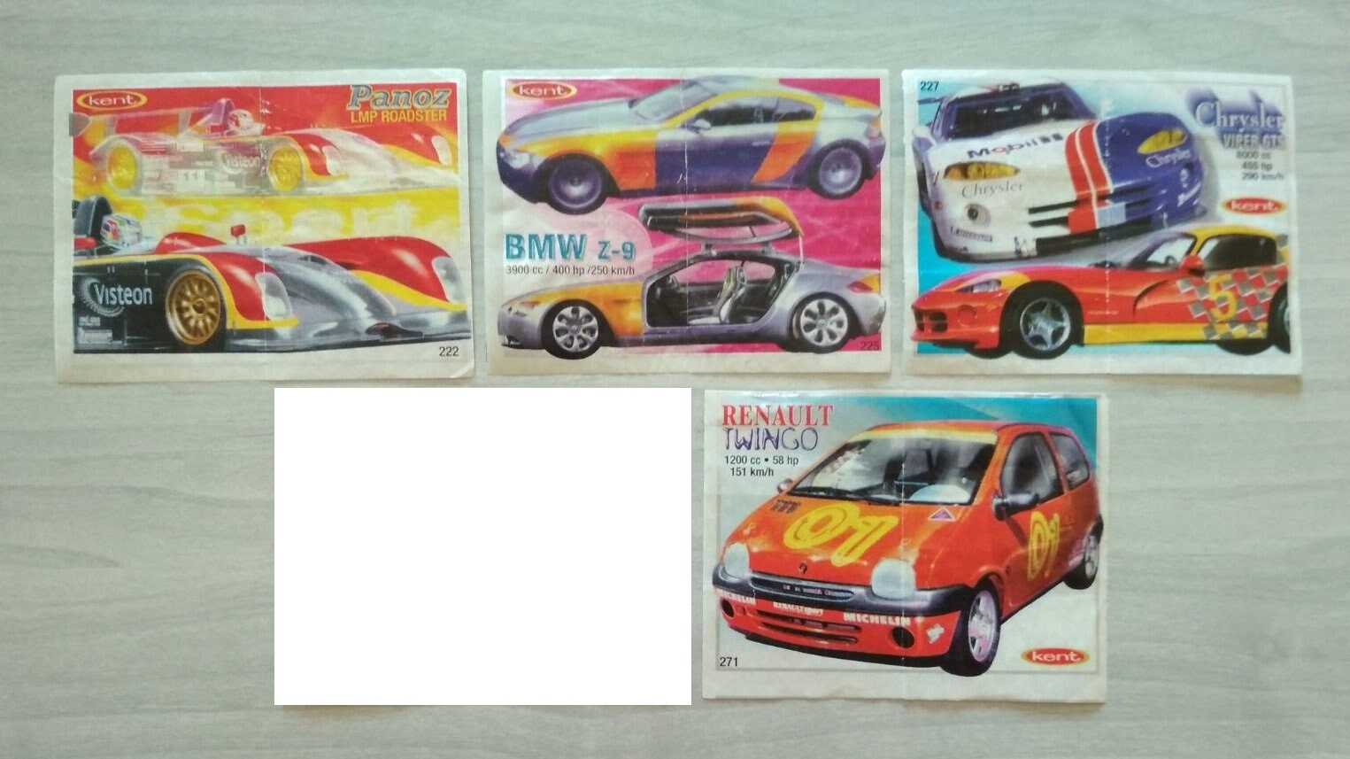 Turbo Kent Bubble Gum Inserts , Original in Numbers You Need. READ ...