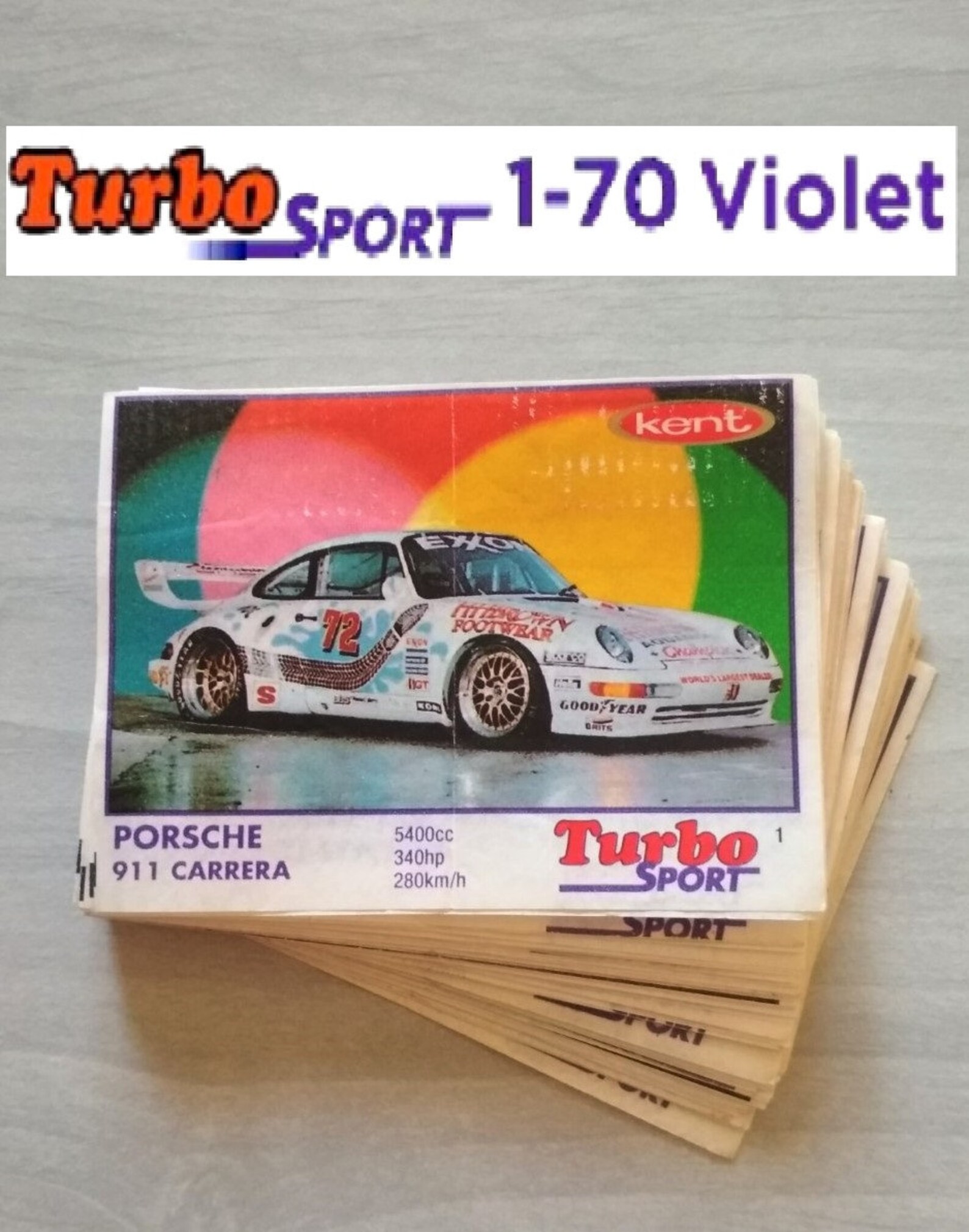Turbo Kent Bubble Gum Inserts , Original in Numbers You Need. READ ...