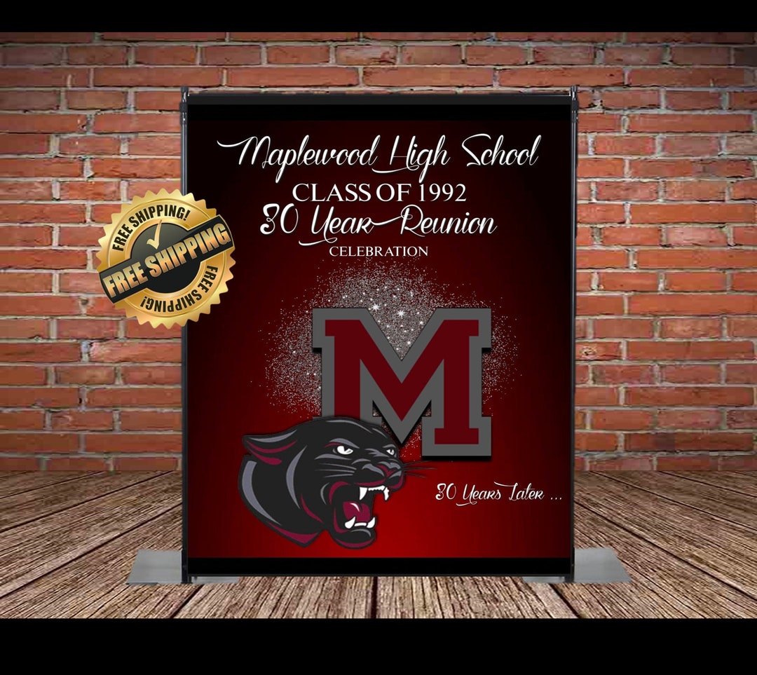 Custom Backdrop (class Reunion) - Etsy