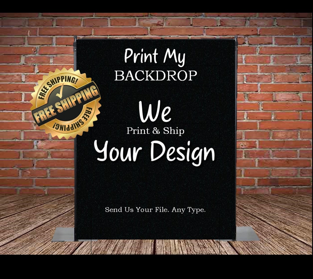 Custom Print My Backdrop, Backdrop, Printing, DIY Backdrop Printing - Etsy
