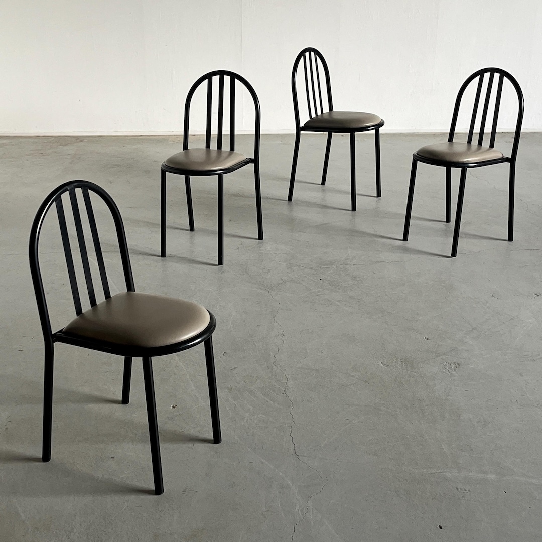 Set of 4 Robert Mallet-stevens Model No. 222 Stackable Chairs for ...