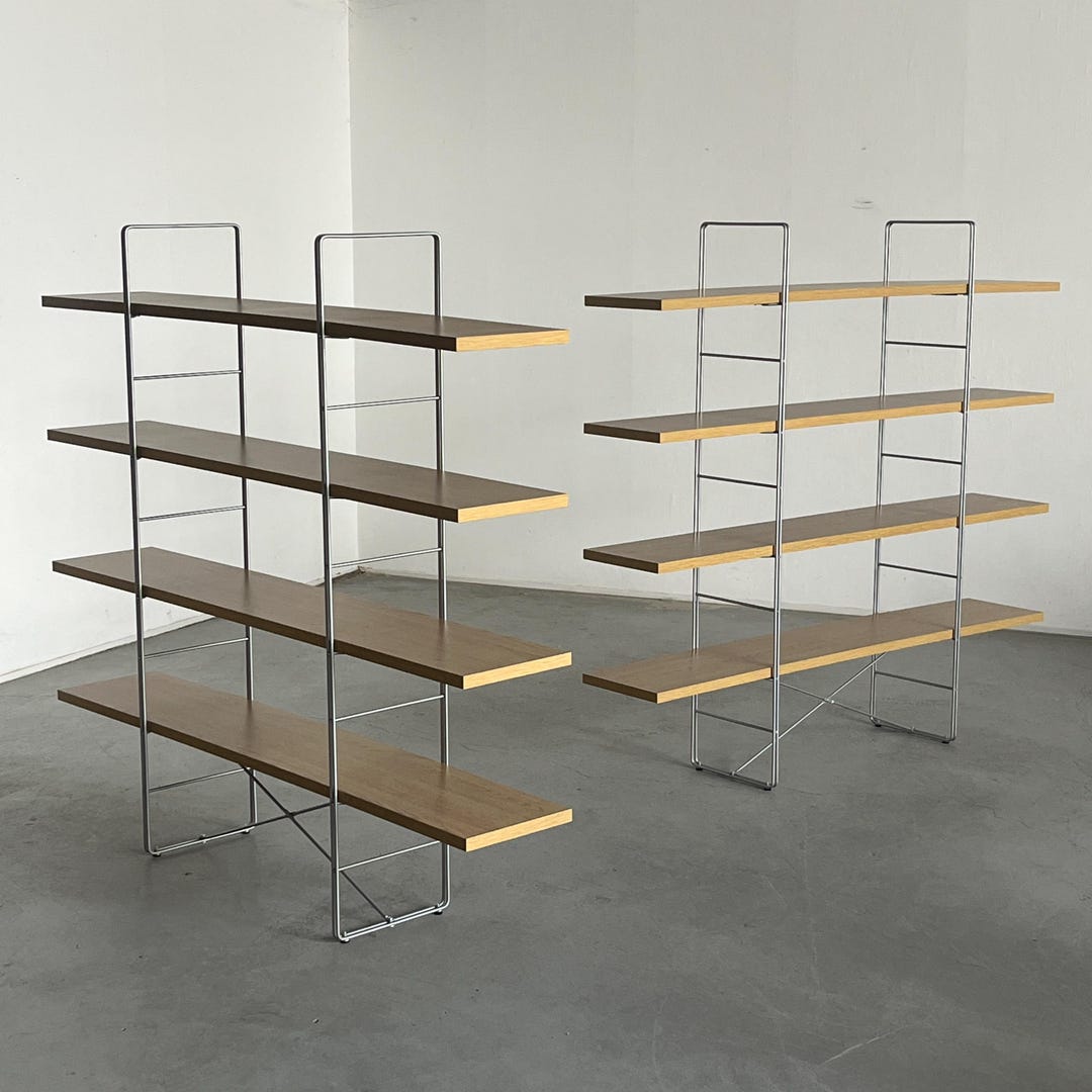 1 of 2 Vintage Ikea 'enetri' Shelves by Niels Gammelgaard for Ikea ...