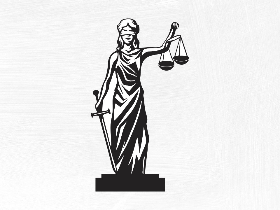 Lady Justice svg file | Etsy