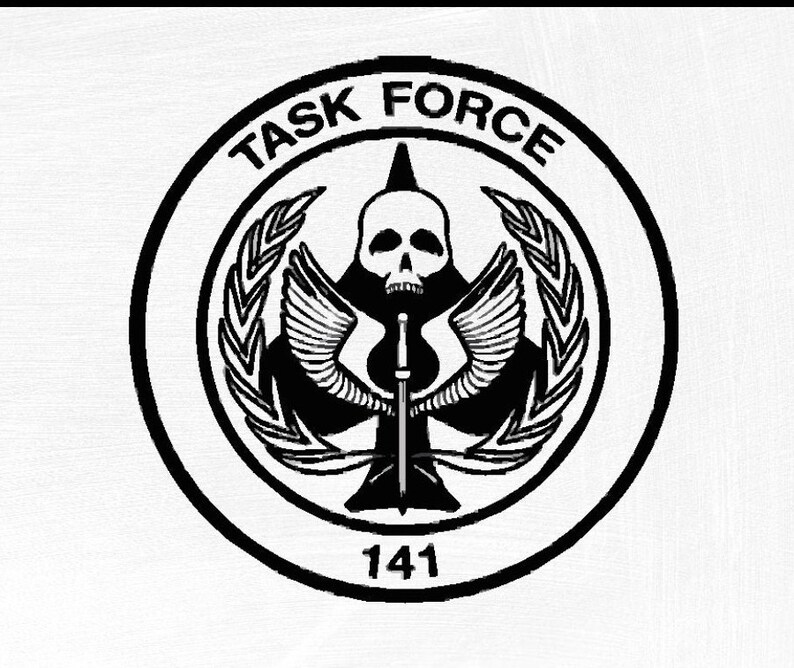 Task Force 141 svg file | Etsy