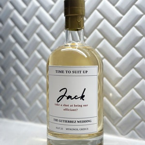 Groomsmen Proposal Bottle Label, Groomsman Gift, Groomsman Proposal - Etsy