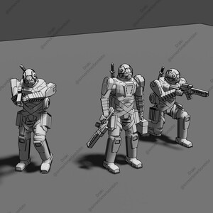 Dragon Jump Infantry Alternate Battletech Miniature - Etsy