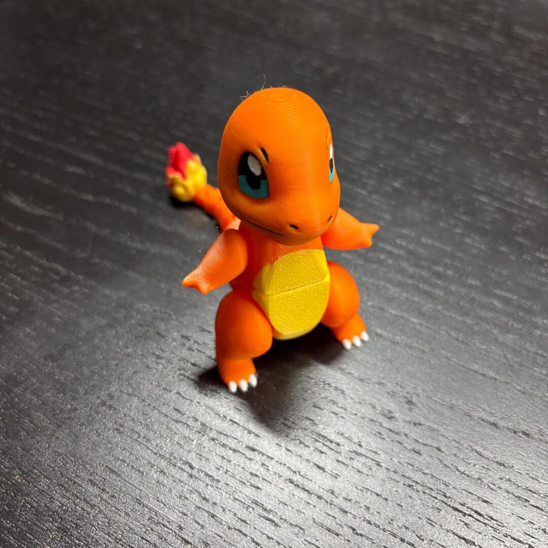 Charmander Articulating Fidget Figure - Etsy UK