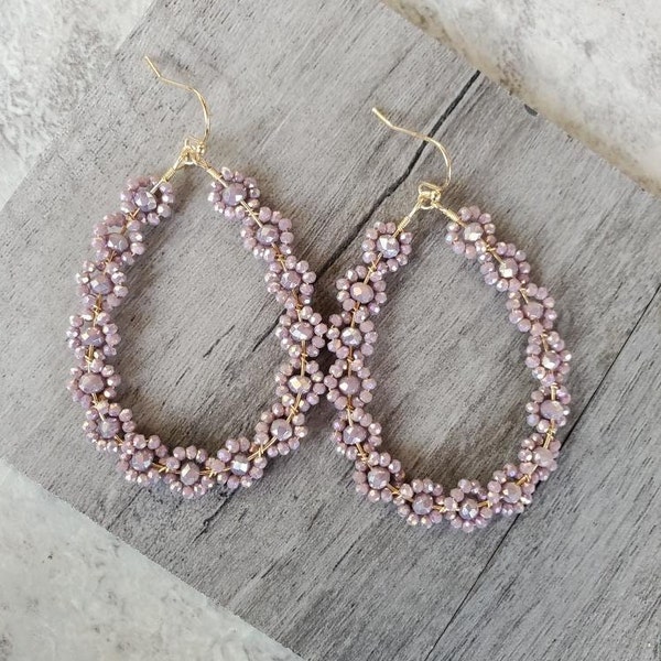 Lavender Earrings - Etsy