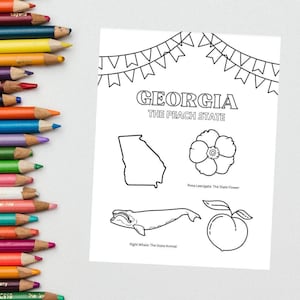 produce maps for georgia coloring pages