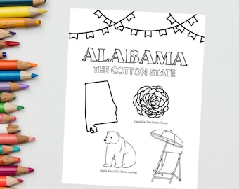 university of alabama coloring book