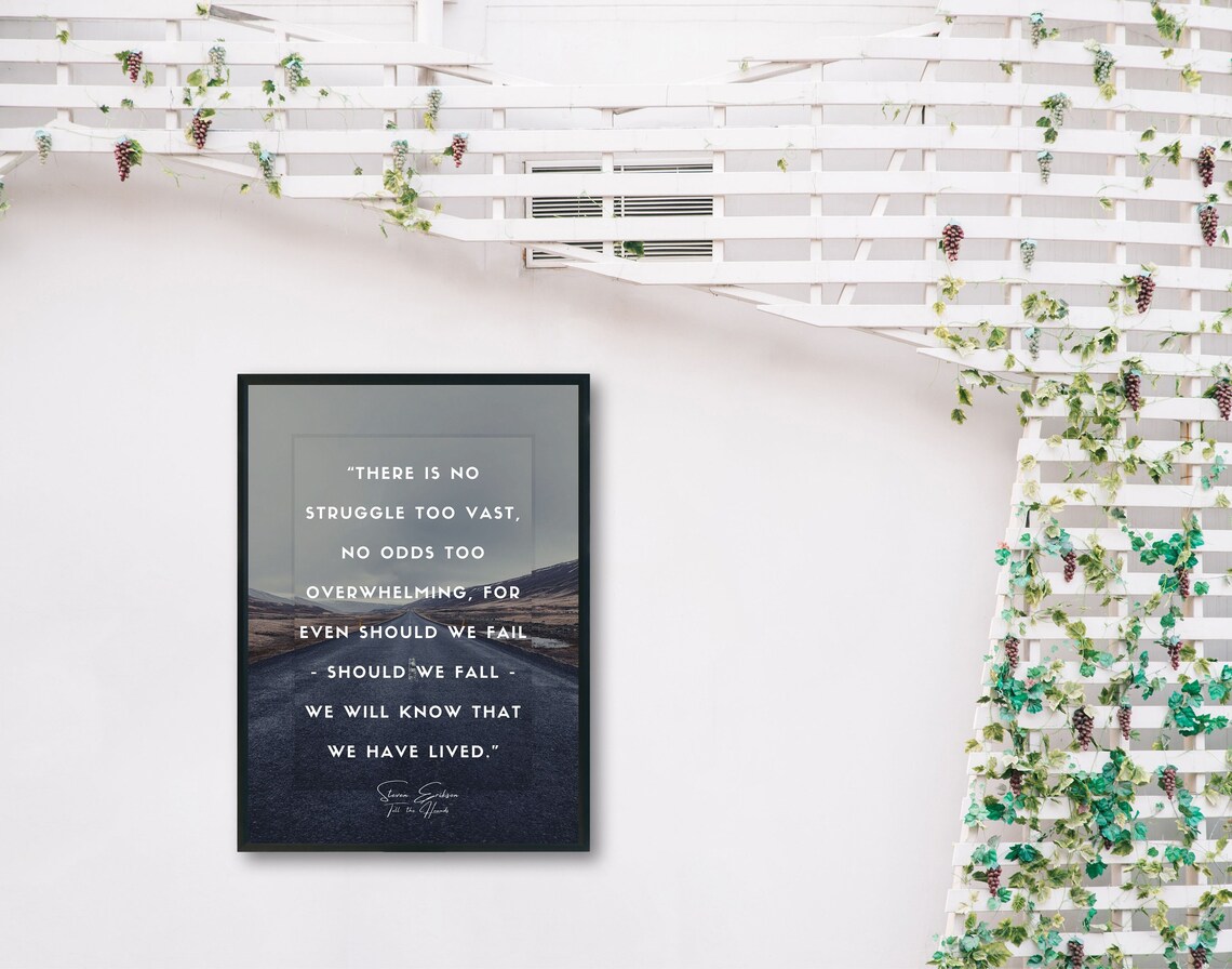 Malazan Book of the Fallen Quote, Steven Erikson Quote, Toll the Hounds ...