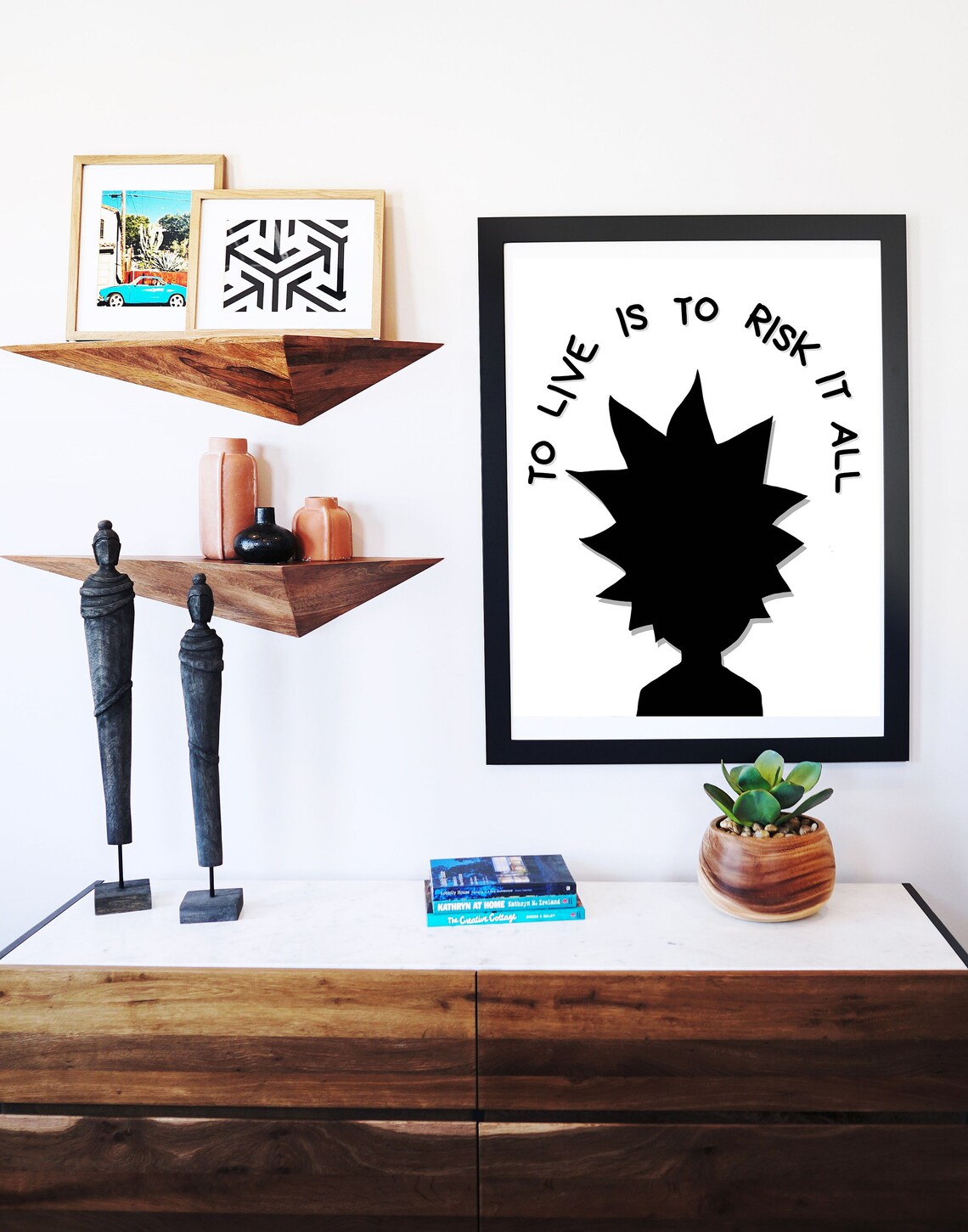 Rick & Morty Poster Rick Sanchez Wall Decor Rick and Morty - Etsy