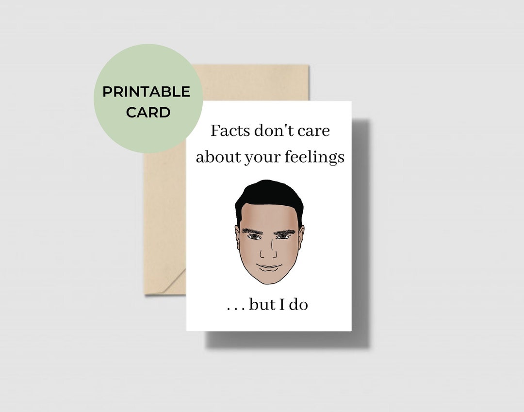 Ben Shapiro Card, Ben Shapiro Gift, Ben Shapiro Svg, Funny Republican ...