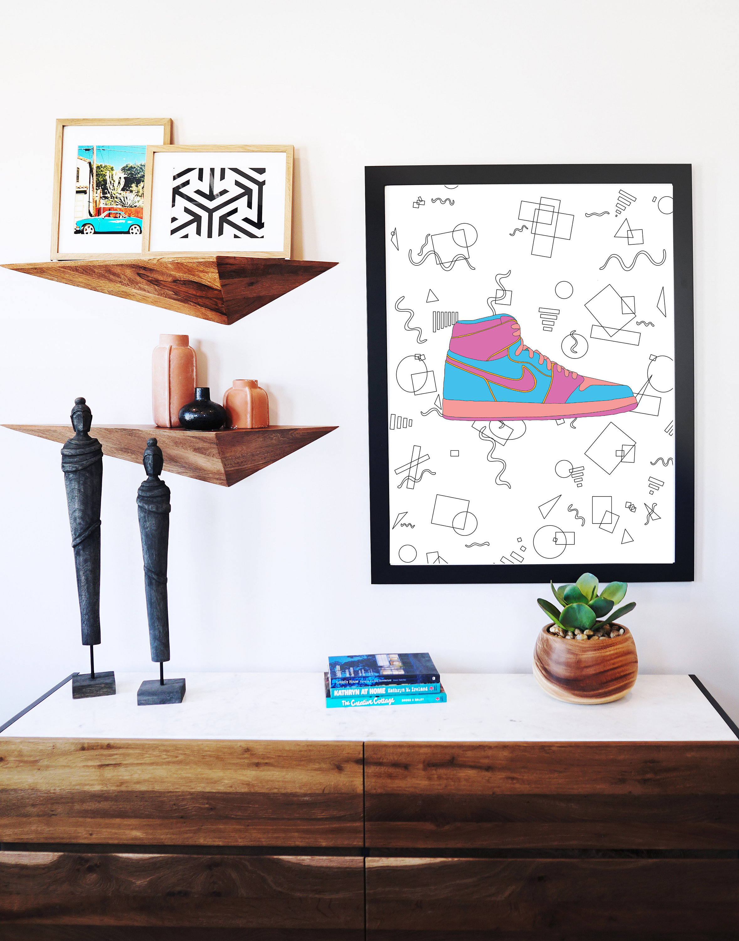 Michael Jordan Poster Vintage - Air Jordan Poster - Retro 90s Michael ...