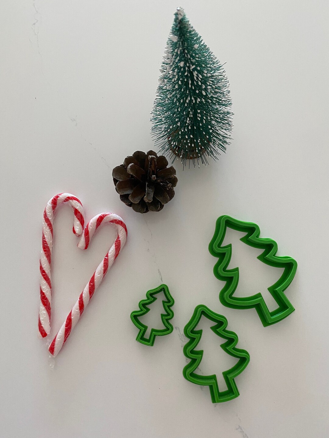 Christmas Gift Set of 3 Pine Tree Mold Play Dough Mold Cookie Mold - Etsy