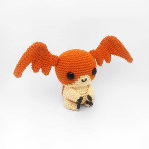 Patamon Digimon Crochet Pattern Amigurumi Vincrafty PDF File US Terms ...