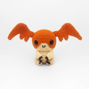 Patamon Digimon Crochet Pattern Amigurumi Vincrafty PDF File US Terms ...