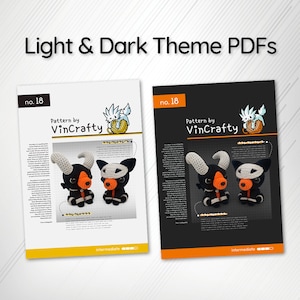 Doom Dogs Crochet Pattern Amigurumi Vincrafty PDF File US Terms - Etsy