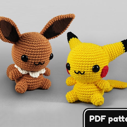 Bidoof Crochet Pattern Amigurumi PDF Patterns - Etsy