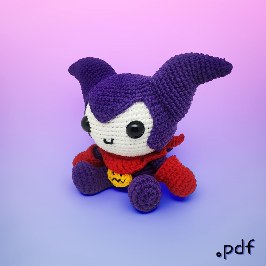 Cute Imp Crochet Pattern Amigurumi Vincrafty PDF File [US Terms] - Etsy