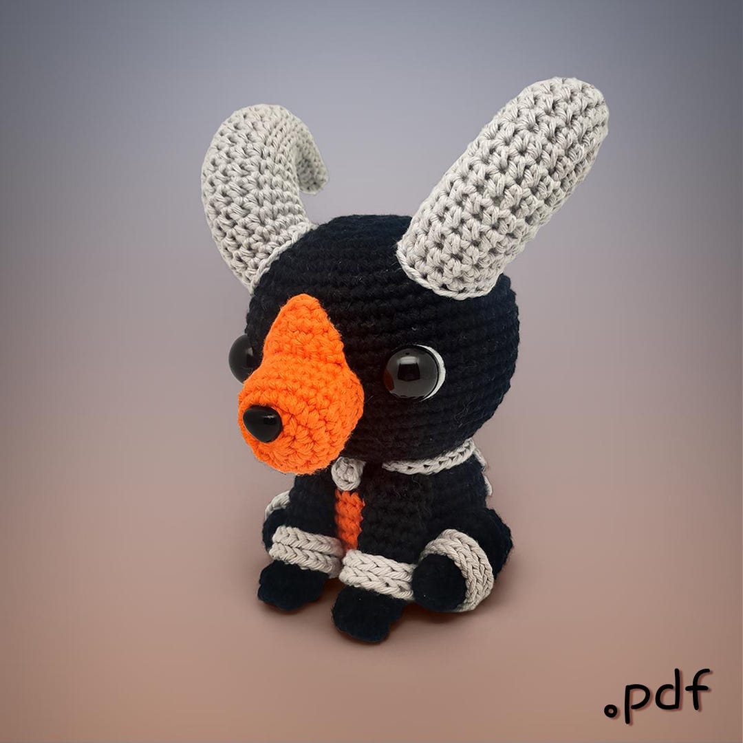 Doom Dog 2 Crochet Pattern Amigurumi Vincrafty PDF File [US Terms] - Etsy