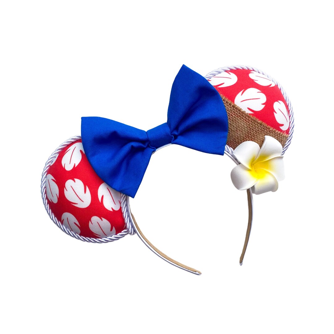Lilo y Stitch Orejas de Minnie Mouse inspiradas en Disney - Etsy México