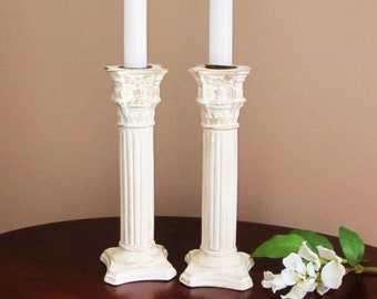 Greek Column Candle Holder - Etsy
