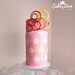 Cake Stencil HELIKEL - Helic and Wave Pattern - Etsy