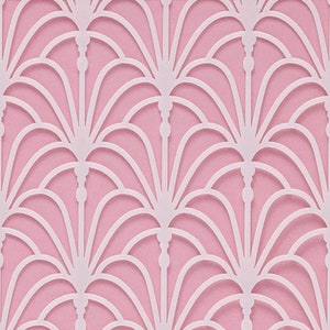 Cake Stencil FANSA - Fan Art Deco Pattern - Etsy