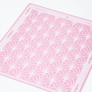 Cake Stencil FANSA Fan Art Deco Pattern - Etsy