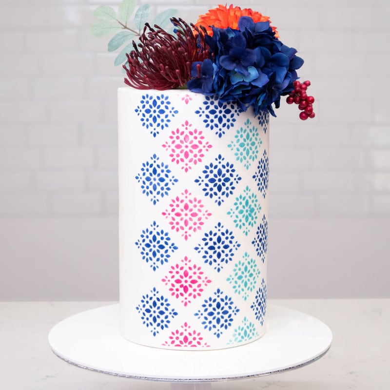 Cake Buttercream Stencil - Etsy