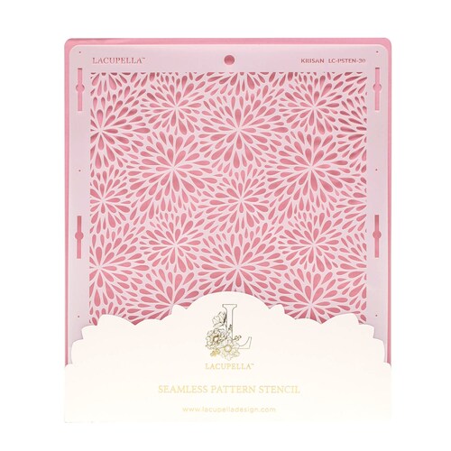 Lacupella Rose Stencil ROSA Seamless Delicate Pattern for - Etsy