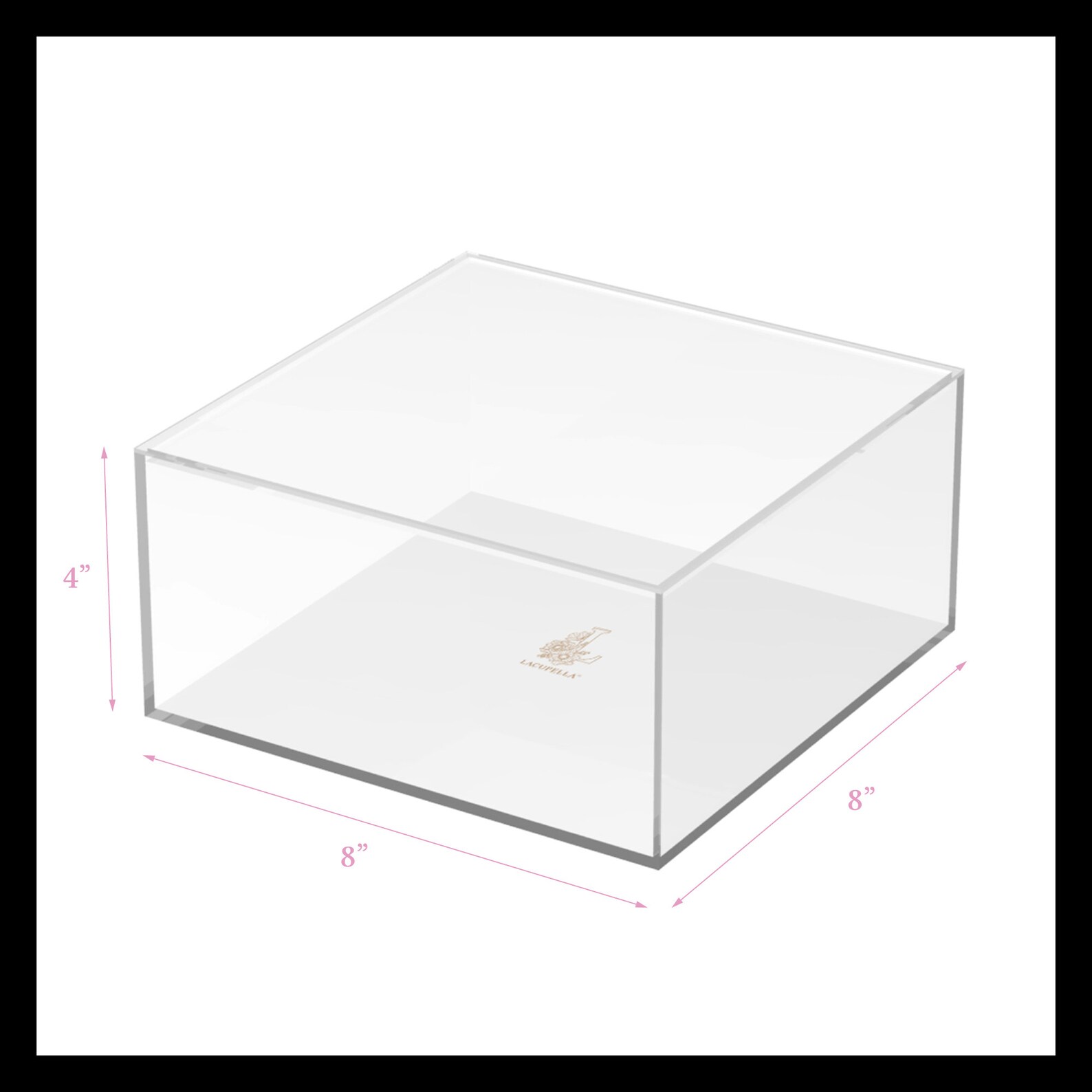 Lacupella Square Fillable Cake Stand Cake Display Box Tier - Etsy