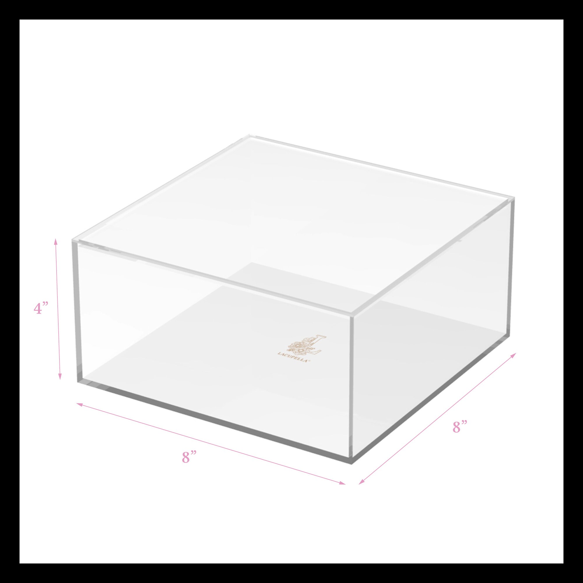 Lacupella Square Fillable Cake Stand Cake Display Box Tier | Etsy