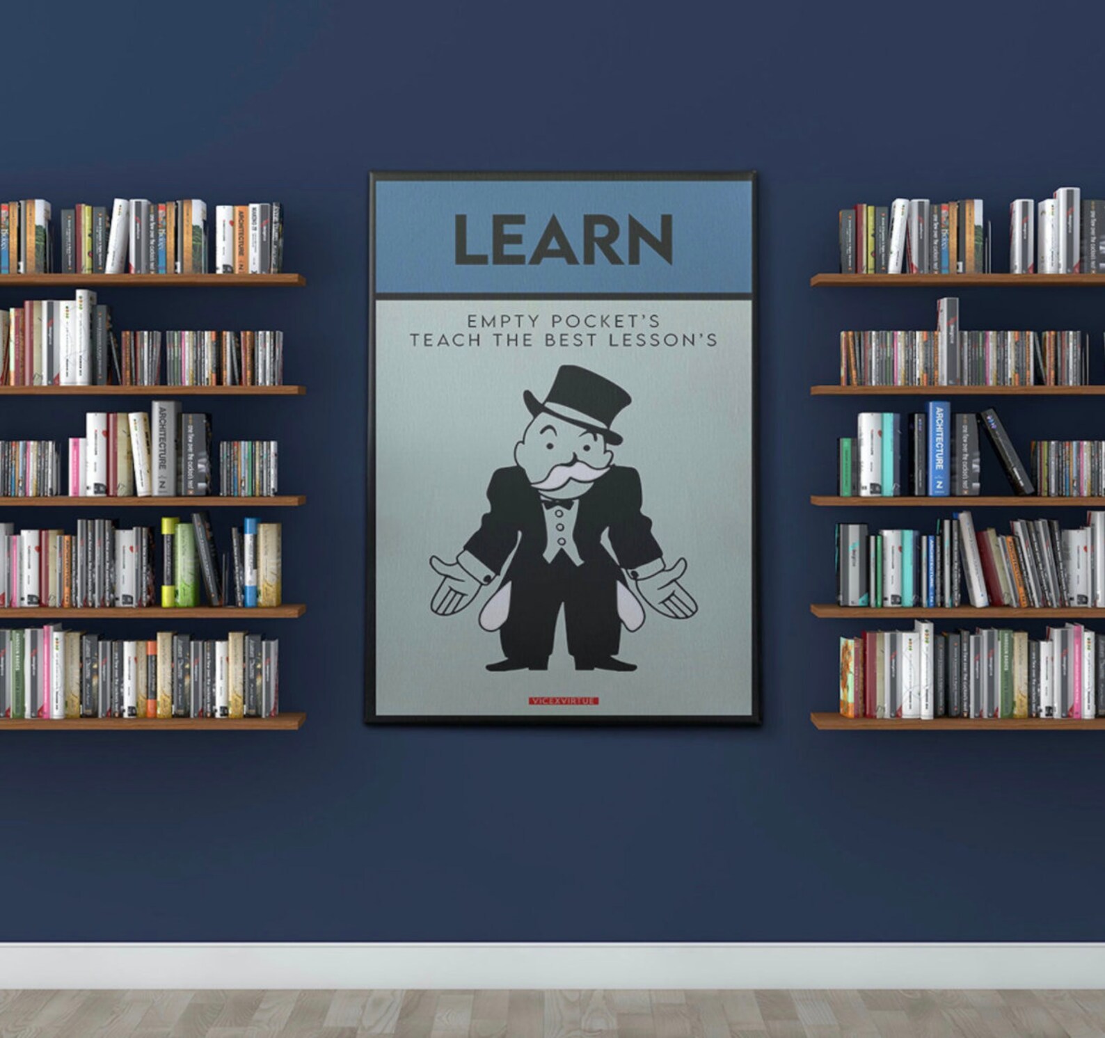 Monopoly Poster Design Bundle / Motivational Monopoly Art / Extra Large ...