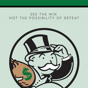 Monopoly Poster Design Bundle / Motivational Monopoly Art / Extra Large ...