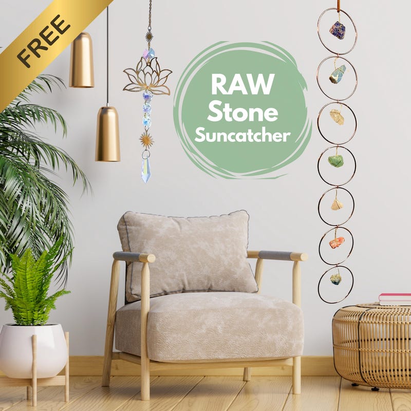 Boho Suncatcher - Etsy