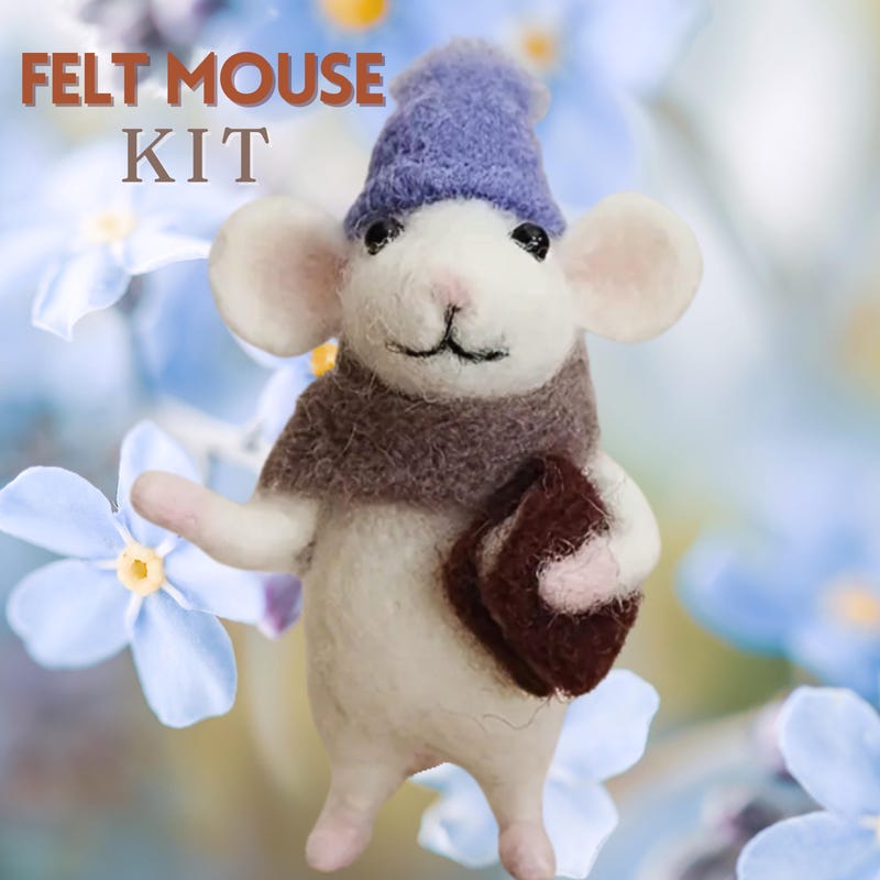 Felt Mouse Kits - Etsy